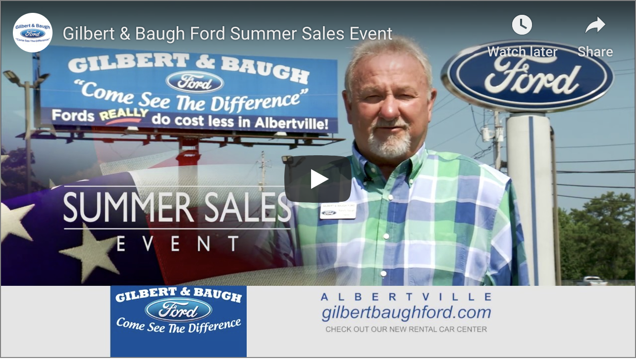 July 2019 Ford Summer Sales Event - Gilbert & Baugh Ford Blog